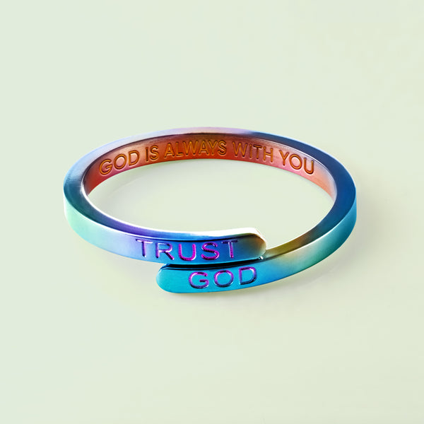 Trust God Ring